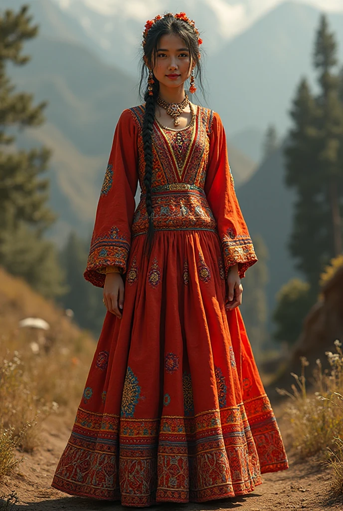 Thakali dress - SeaArt AI