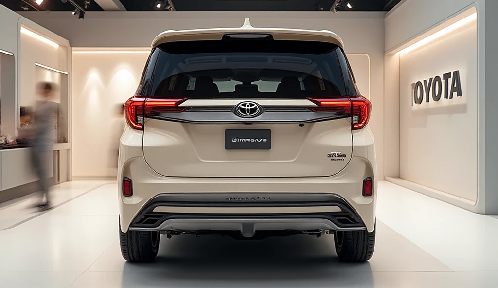 The image depicts the back bumper view of 2026 (2026 Toyota Innova ...