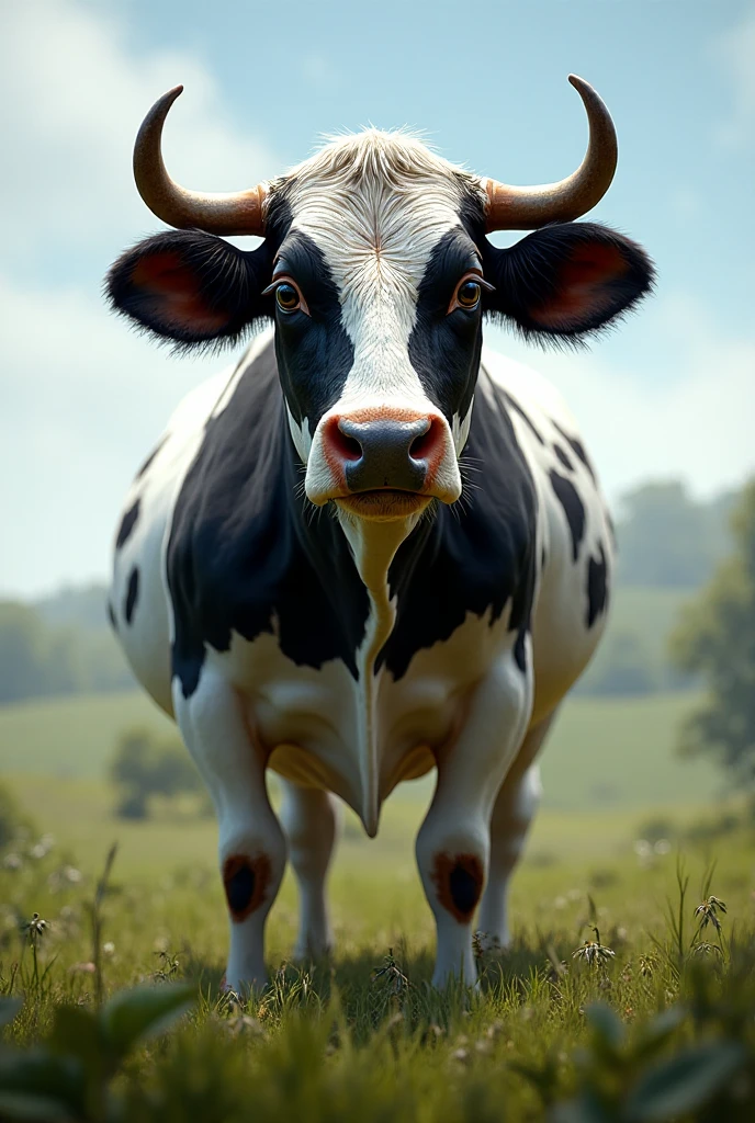 Female cow photo - SeaArt AI