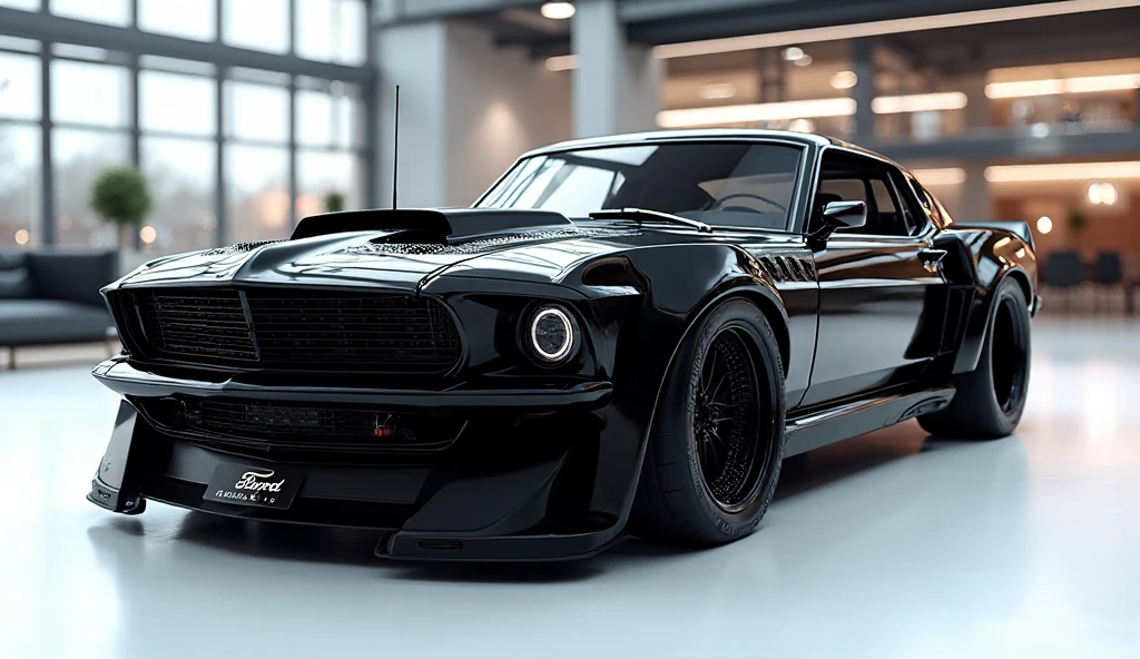 An ultra-realistic image of Aggressive ( side front ) view with ...