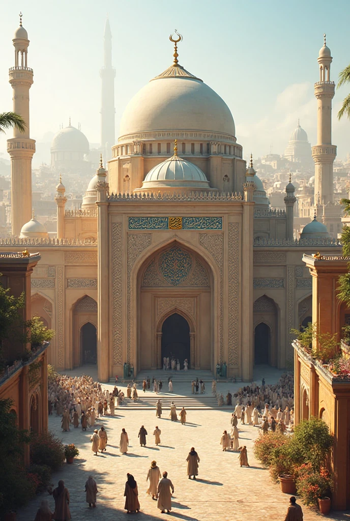 Mosque and Prophet's Medina - SeaArt AI