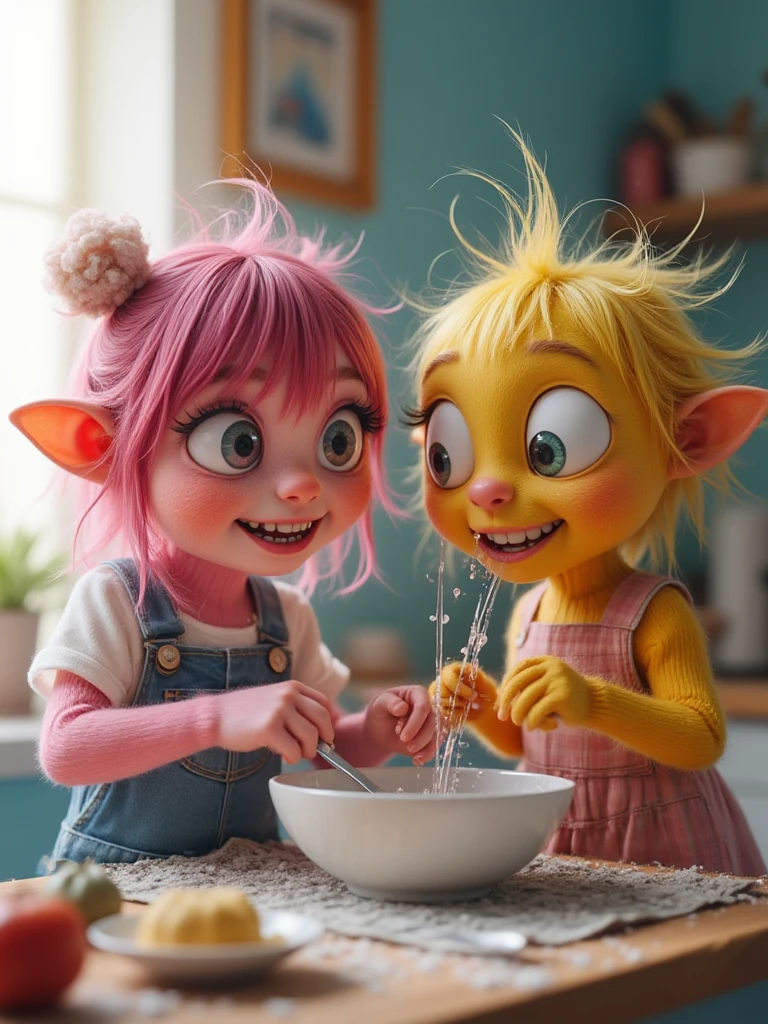 Monsters Living Together、Adorable Monster Girls、Beautifully detailed ...