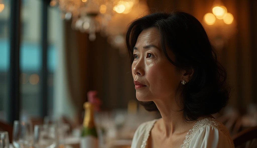 Prompt 1：Tragedy Dinner Contents： A wrinkled 58-year-old Taiwanese ...