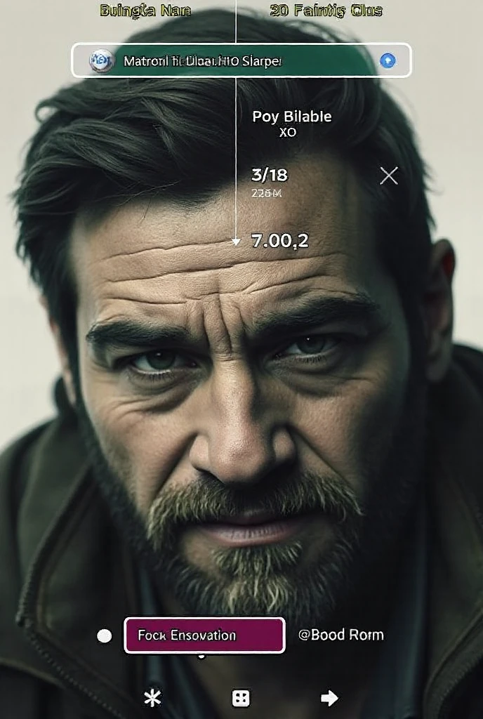 Take the man from the last edition and take his picture in that style ...