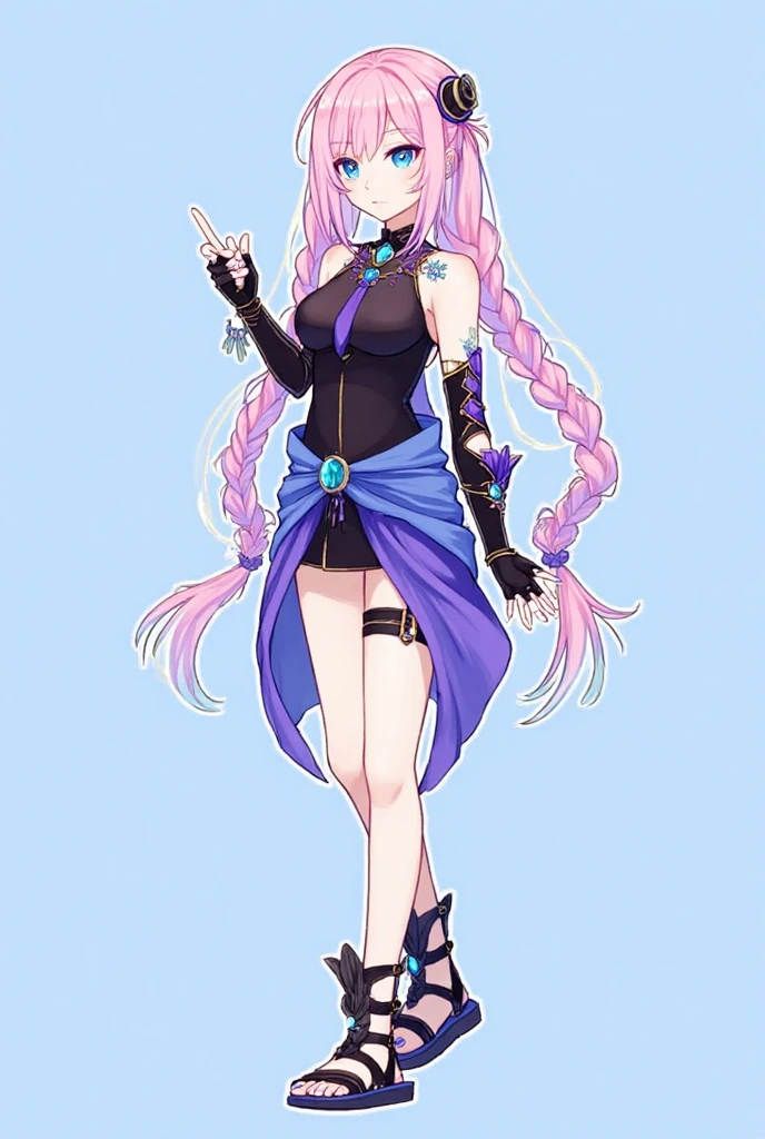 1girl, bare shoulders, black footwear, black gloves, black leotard ...