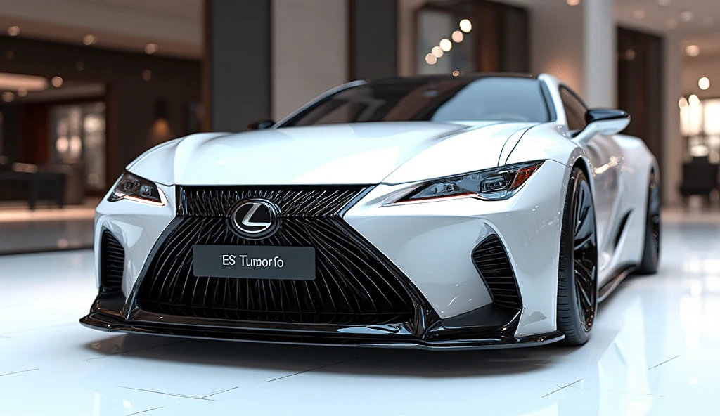 create an ultra-detailed 3D render front bumper view, of a modern 2026 ...