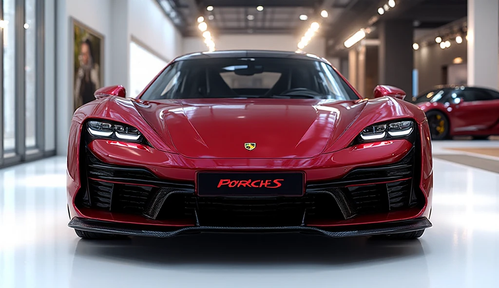 An ultra-realistic image of Aggressive (front) view with Aggressive ...