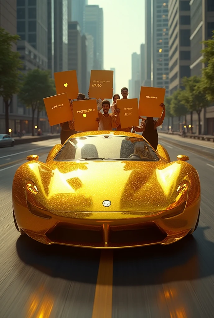 Cinematic 9:16 vertical video of a hyper-realistic luxury car designed ...