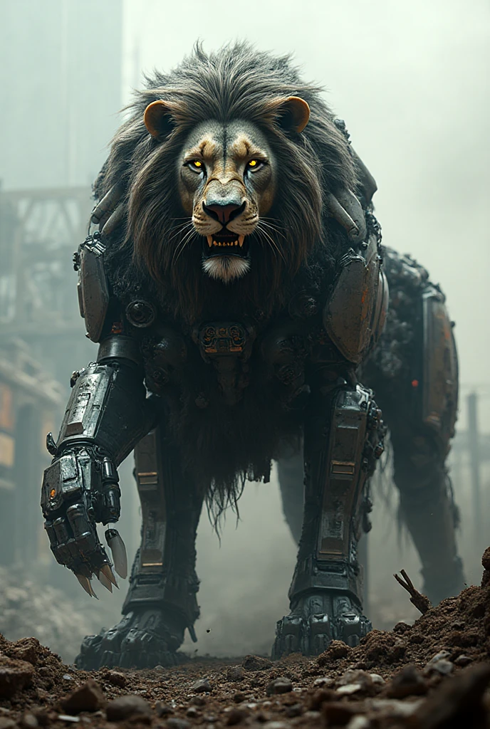 Lion becomes transformer - SeaArt AI