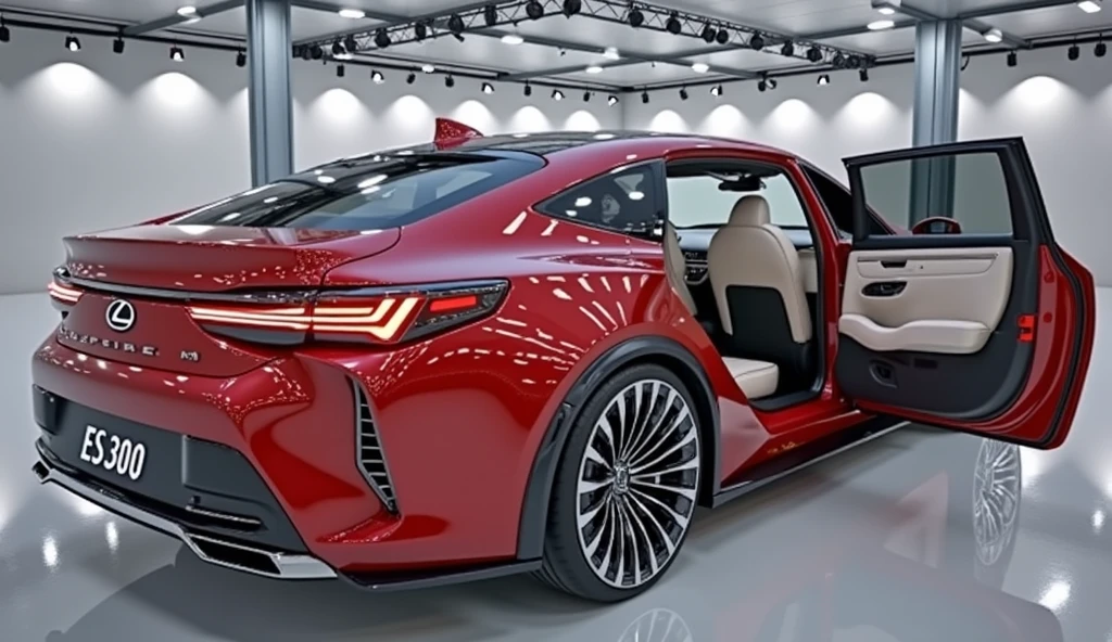 An ultra-realistic image of Aggressive (back) left side view with ...