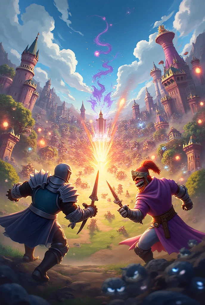 Generate a clash Royale match - SeaArt AI