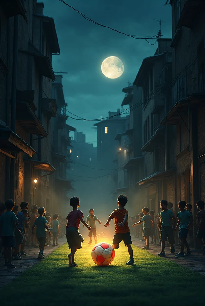 Can you give me a picture of each scene Scene 1: narrow streets and ...