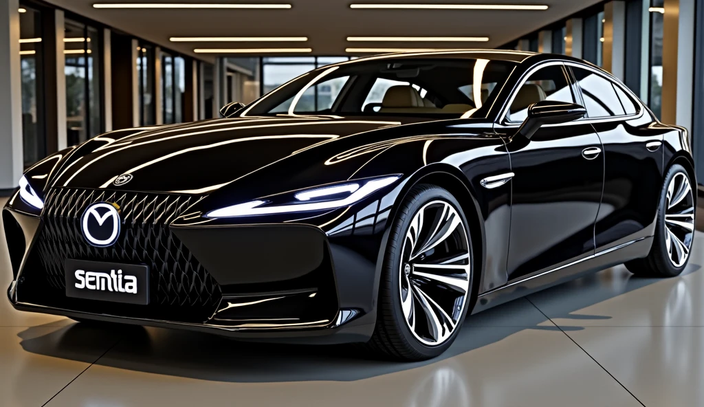 2026 Mazda sentia with sentia write a number plate - SeaArt AI