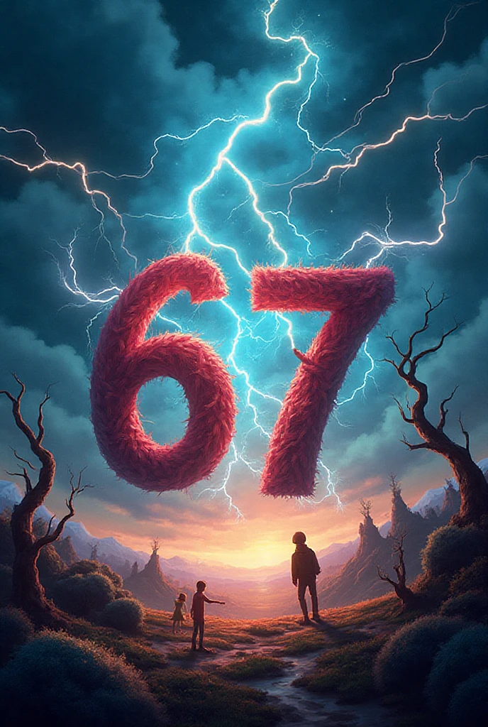 Play more lightning and 67 - SeaArt AI