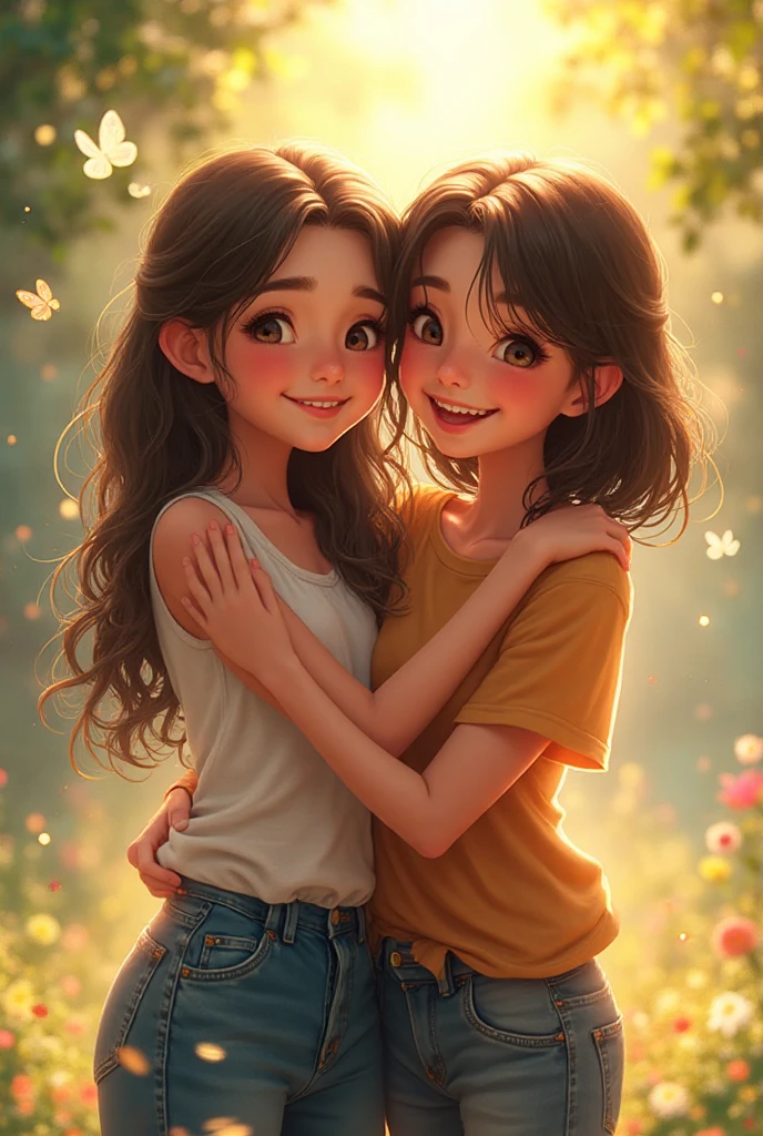 Best friends - SeaArt AI