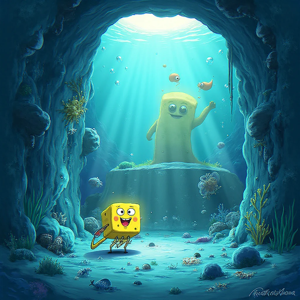 🎬 Title: "Ricko & Mortoo Meet BubbleBuddy" Ricko – A wild - SeaArt AI