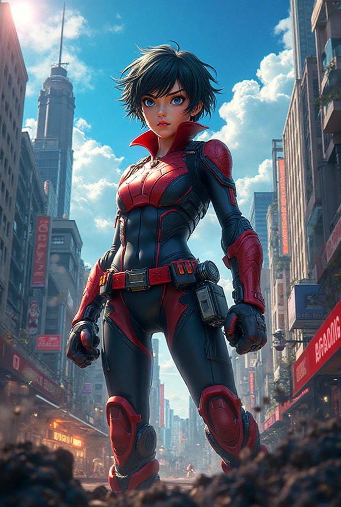 My hero academia style in anime - SeaArt AI
