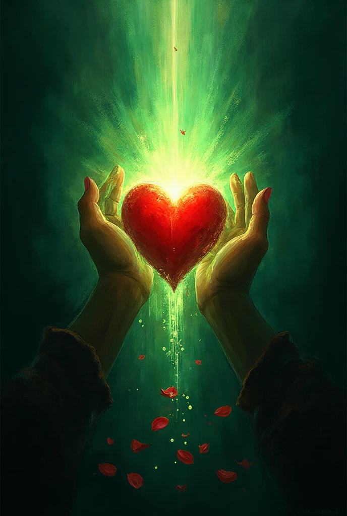 An abstract representation of intense spiritual longing for Prophet ...