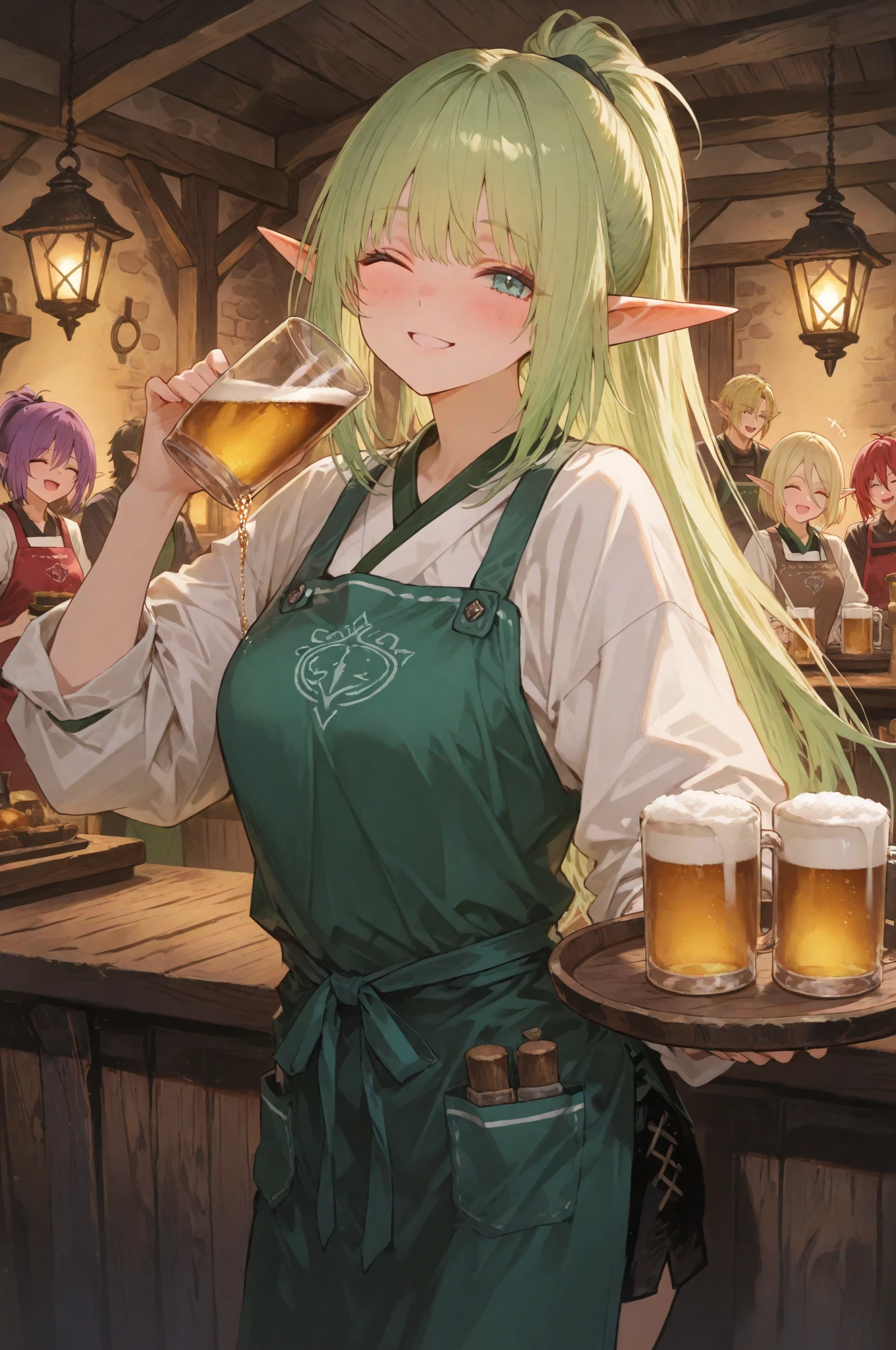 店員さんだって飲みたいんですよ？