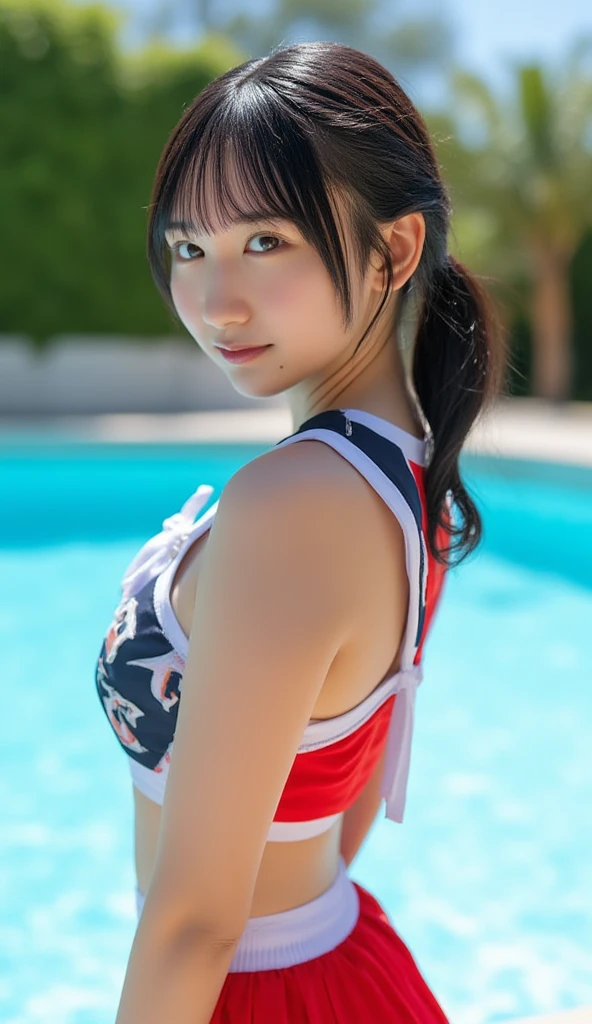 Cute, girls, elementary school students, black hair, twin tails - SeaArt AI