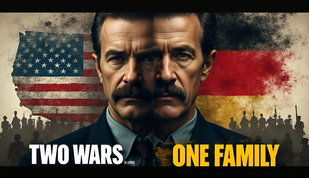 A highly dramatic YouTube thumbnail with a split design. Left side ...