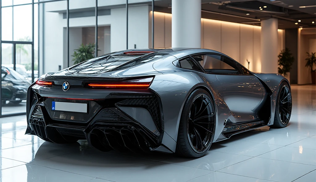 Design back car back right side view of a ultra luxurious 2035 Concept ...