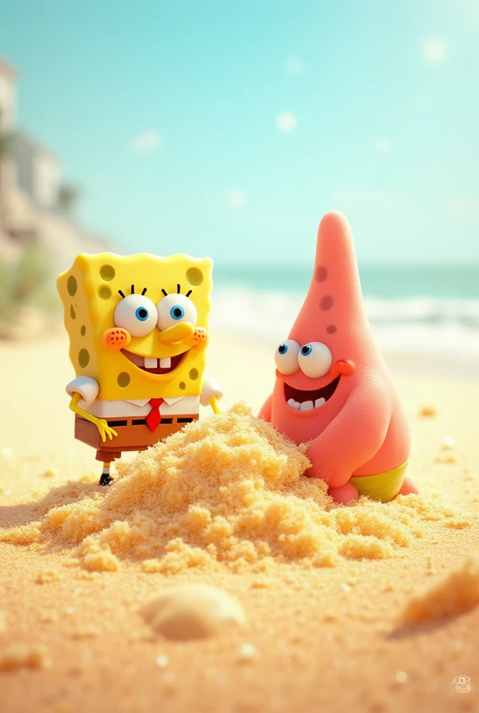 Cartoonized the above image and accompanied SpongeBob and Patrick ...