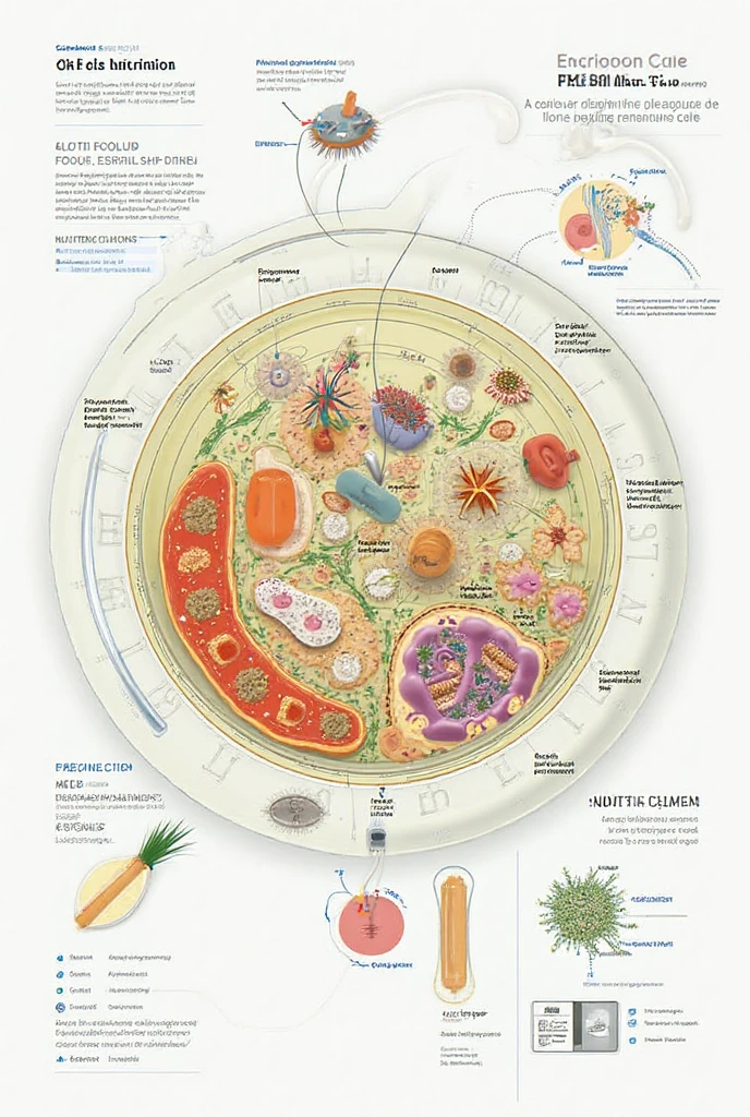 Please could you create an image of nutrition at the cellular level ...