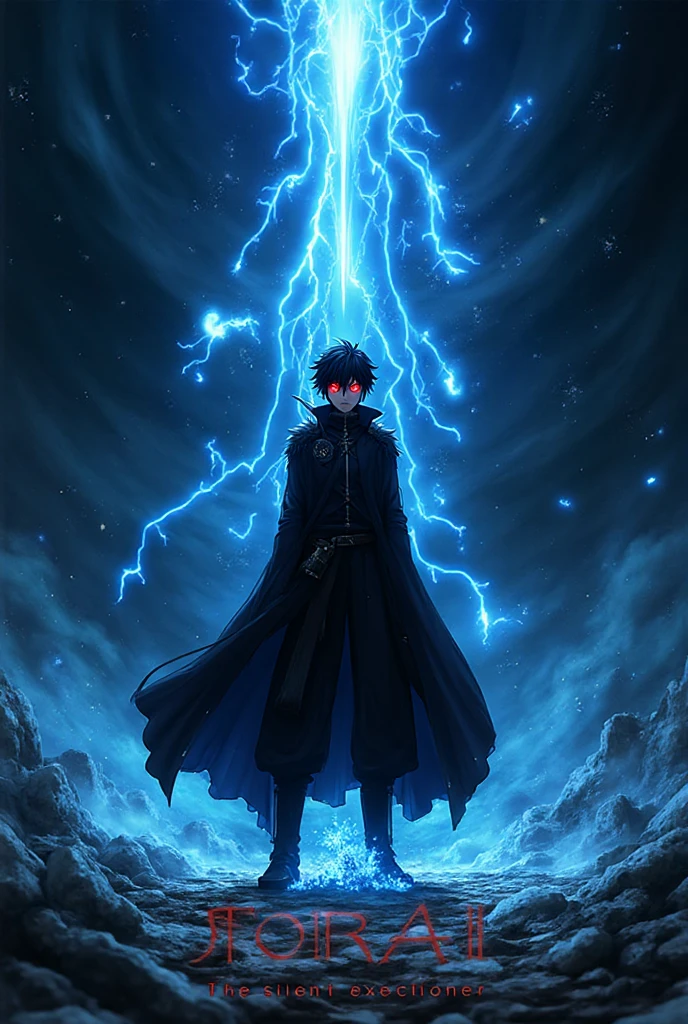 Cinematic anime intro, Shinji Araragi, The Silent Executioner - SeaArt AI