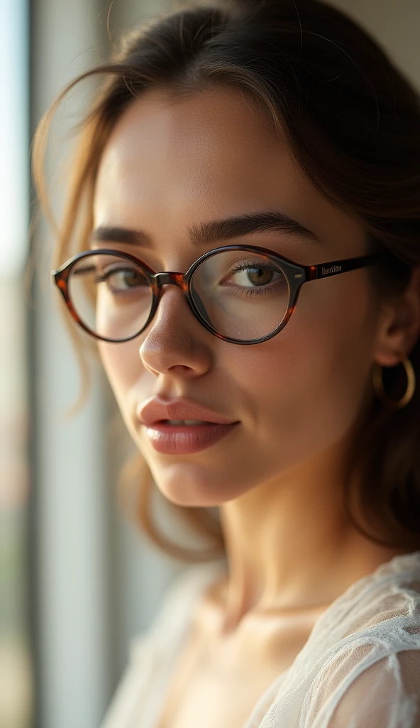 " Create a realistic image and Vibrant Instagram post from the eyewear ...