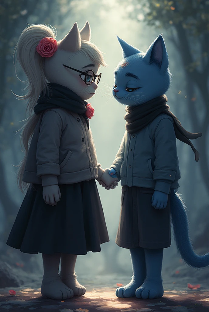 Realistic dramatic scene, soft music, 2d animation, proper dialogues to ...