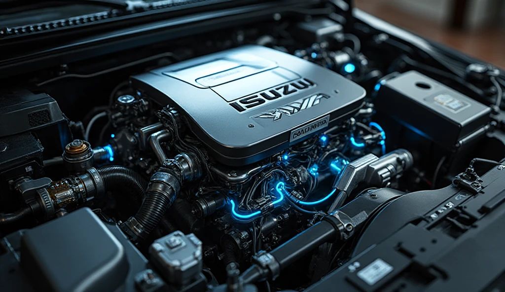 "Highly detailed and realistic render of a modern (Isuzu Hi-Lander 4x4 - SeaArt AI