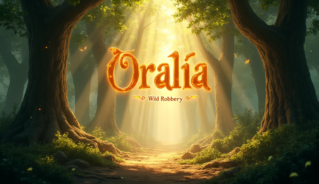 A mystical forest environment inspired by the background of the ...