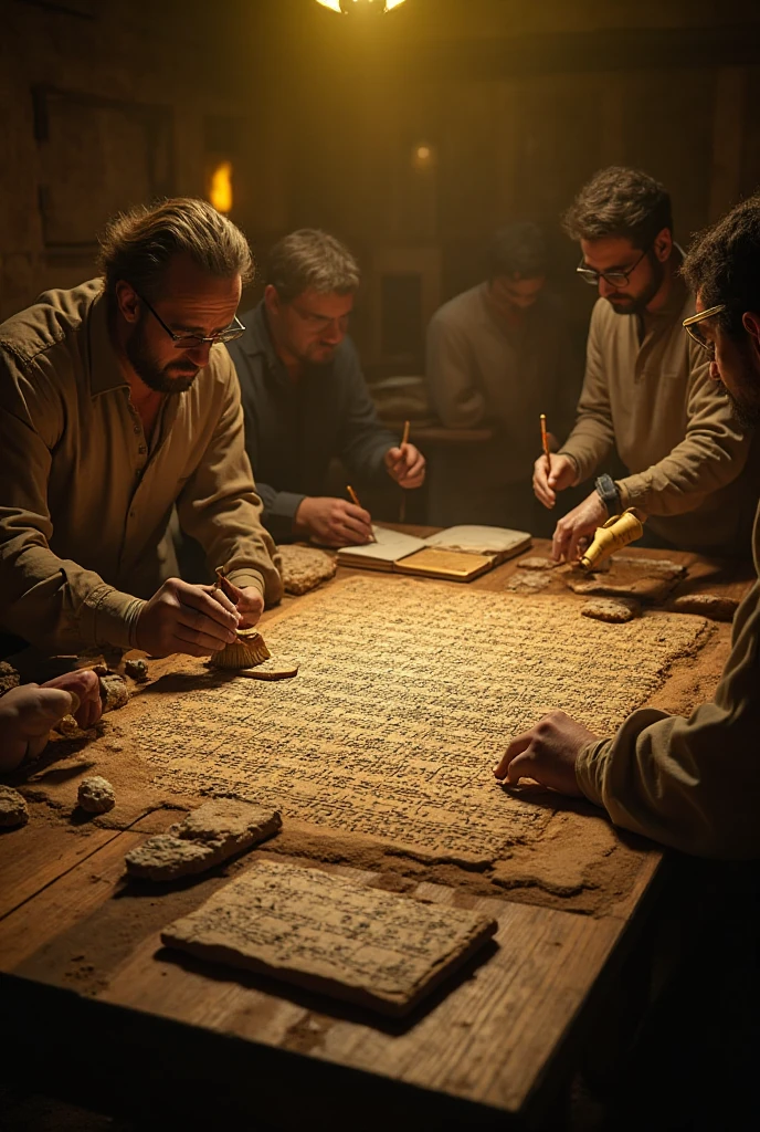 A realistic, high-definition 2:3 image showing the ancient Sumerian ...