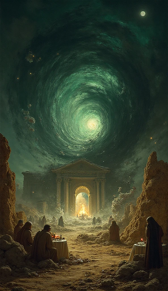"A catastrophic and divine storm of immense power. A massive - SeaArt AI