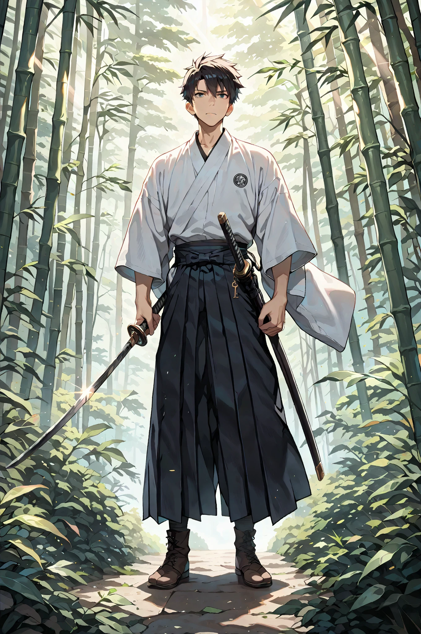 Samurai in Bamboo Forest 🎋