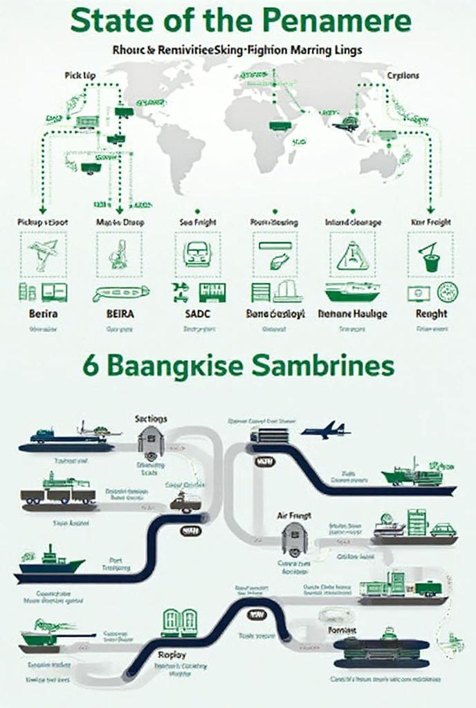 1. Map-Centric Layout Background: Map of Southern Africa, with Zimbabwe ...