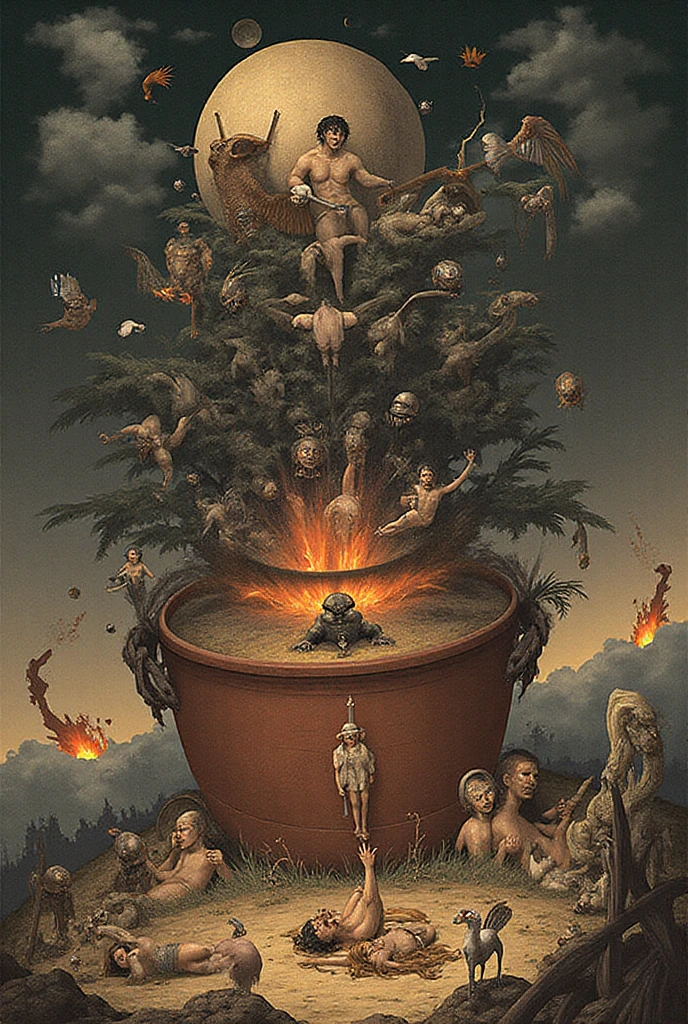 Another one is attracted to a creature with wings, violent, and it ...