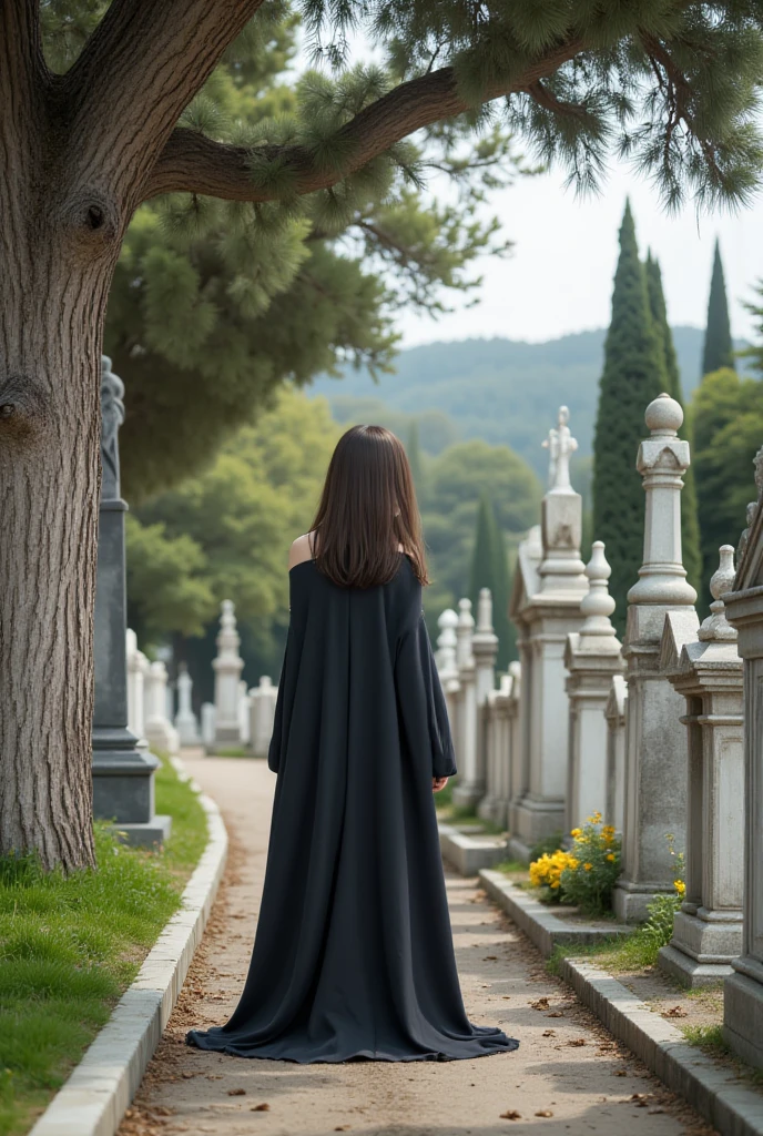 Farewell、Western-style graves、Mourning Suit、 - SeaArt AI