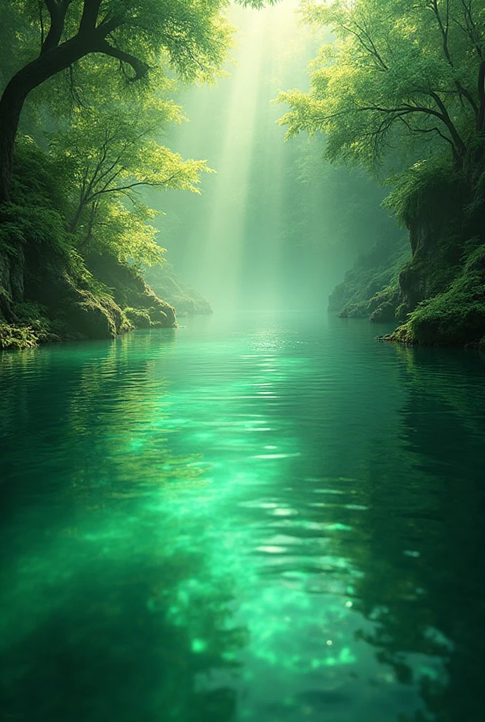 Our water is green and clean, God willing - SeaArt AI
