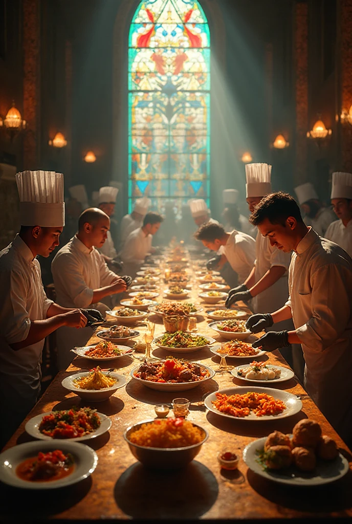 A global dining hall where chefs from Peru, Japan, China, France ...