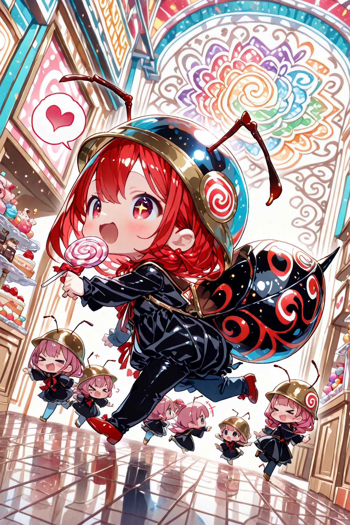 【6 piezas】El robo de caramelos de Ariko