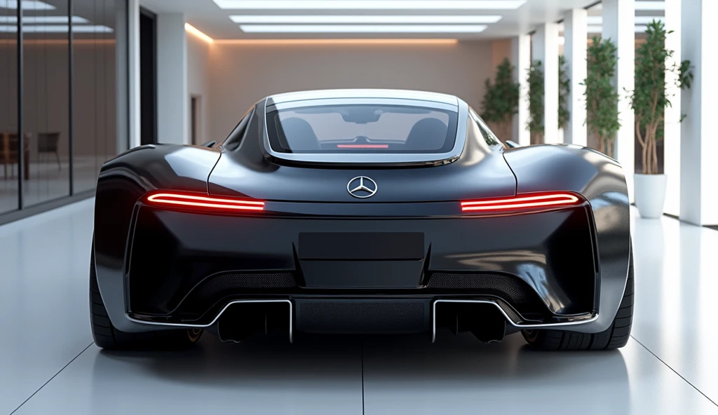 ‎Design back full back bumper view of a ultra luxurious 2035 concept ...