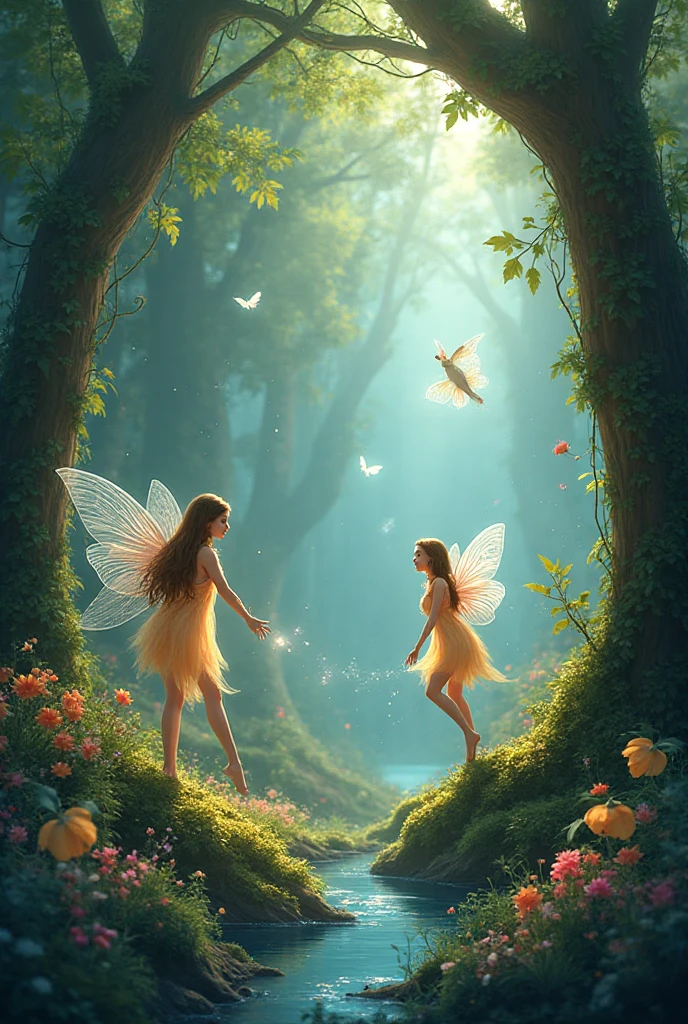 Create 10 images for this fairy tale - SeaArt AI