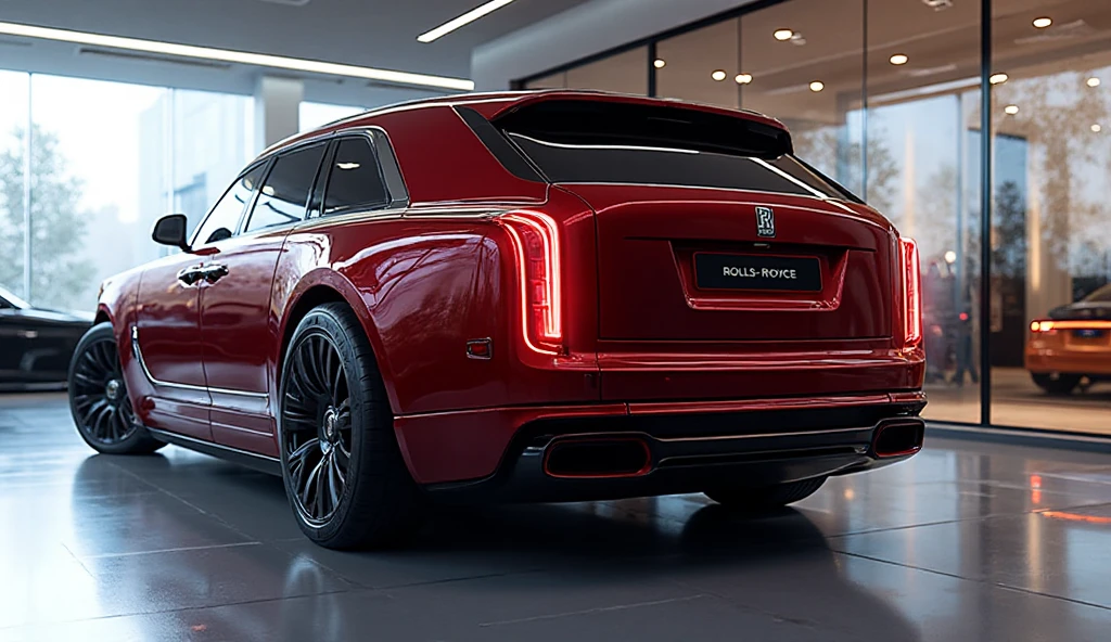 Ultra realistic 🔹[Rolls-Royce Phantom] render, 🔹[Crimson Royale - SeaArt AI