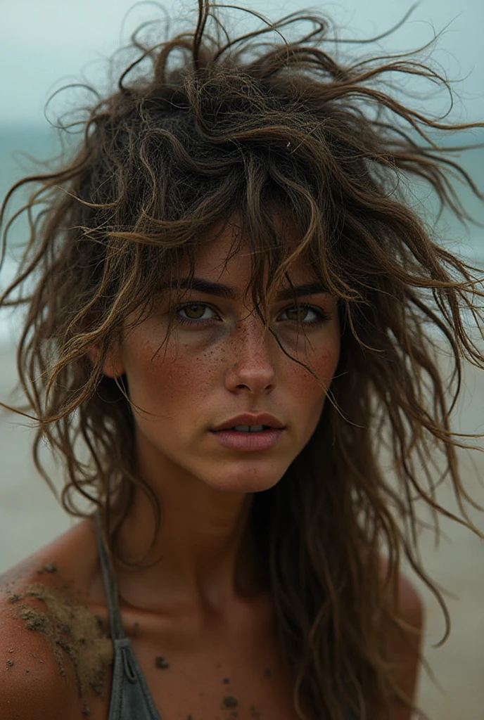 Messy, Wind-Swept Layers – Hair that looks like it’s been styled by the ...
