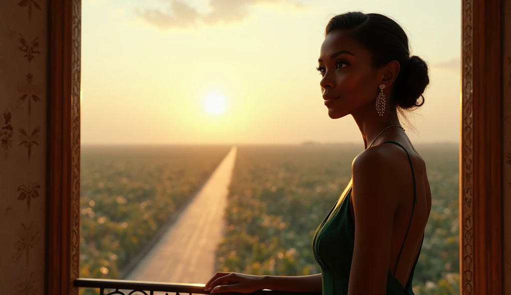 31. Ultra-photorealistic cinematic photograph of a beautiful African ...