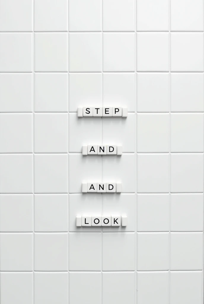 In the image of the tile inside the spaces that divide it, the three ...