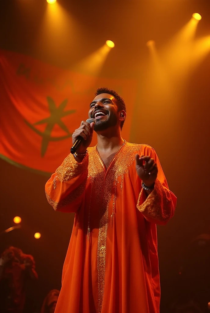 A Moroccan male singer inspired by Cheb Khaled’s charisma and joy ...