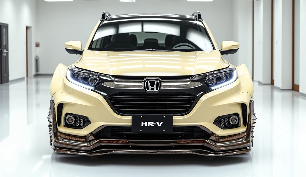 A full front view shot of a highly customize 2026 Honda HR-V with a ...